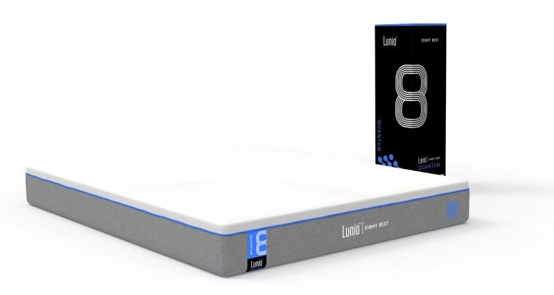 Lunio Quantum 乳膠獨立筒床墊｜絕佳支撐、不易塌陷、人體工學